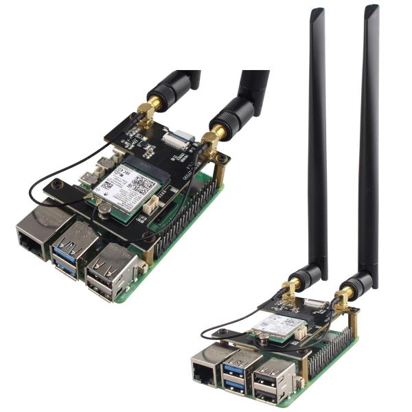 商品名:  ZDE ZP590A PCIE to WiFi7 Expansion Board PCIE to M.2 E-Key Module Adapter for Raspberry Pi 5 PCIE to WiFi 7 Adapte...