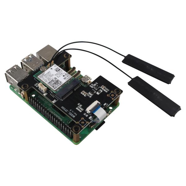商品名:  ZDE ZP590B PCIE to WiFi7 Expansion Board PCIE to M.2 E-Key Module Adapter for Raspberry Pi 5 PCIE to WiFi 7 Adapte...