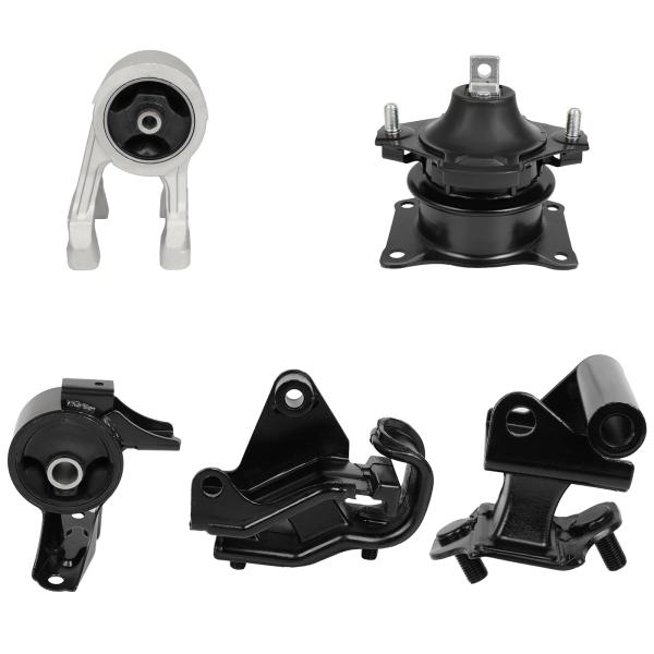 商品名: OCPTY エンジンモーターマウントとトランスミッションマウントセット 5個セット Honda Odyssey EX LX 2007 V6 3.5L、VTEC A4553 A4526HY A4587 A4558 A4557に対応 ...