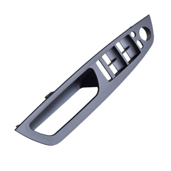 商品名: CVNKTYB インテリアドアハンドル アームレスト車 左フロント運転席用 シート用 LHD インテリアドアハンドル インナーパネル プルトリムカバー BMW E70 E71 X5 X6 2007-2014用 (ブラックパネル) ...