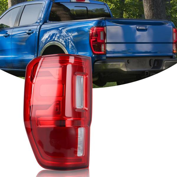 商品名:  YEQSHNG LED Type Tail Light Compatible With 2019-2023 Ford Ranger Rear Lamp w/Blind Spot (Module NOT Included) Lef...