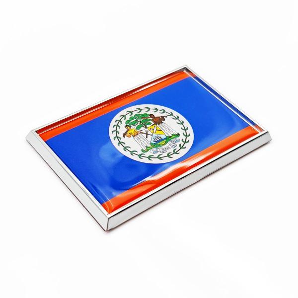 商品名: Perdecorベリーズフラッグステッカーエンブレムベリーズデカールカークロームフラグ、2パック、3×2インチ Perdecor Belize Flag Sticker Emblem Belizean Decal Car Chro...