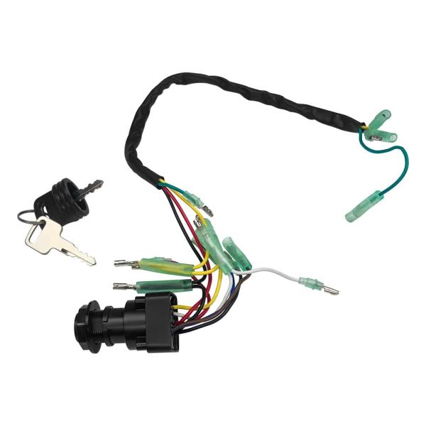 商品名:  703-82510-43-00 Ignition Switch Key Compatible with Yamaha 2 4 Stroke Outboard Motors Replace 703-82510-11-00 703-...