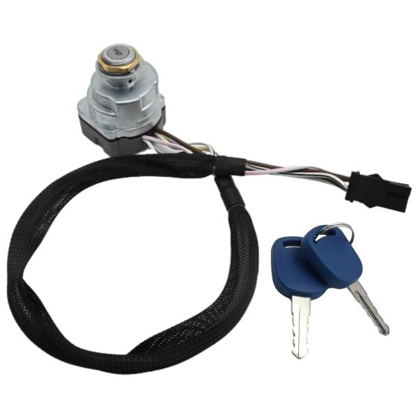 商品名:  Aynaxcol 87561528 Ignition Switch with Key Replacement for Ford 5640 6640 7740 7840 8160 8240 8260 8340 8360 8560 ...