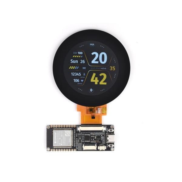 商品名:  Waveshare ESP32-S3 2.1inch RGB Touch Display Module onboard ST7701 LCD Chip with RGB LCD Driver Board Based On ESP...