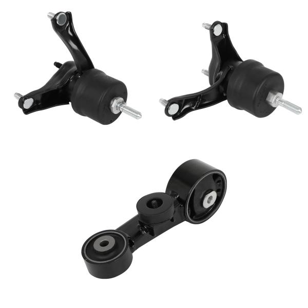 商品名: OCPTY エンジンモーターマウントとトランスミッションマウントセット 3個セット Ford Focus 2005-2007 2.0L、Focus 2003-2007 2.3L、Transit Connect 2010-2013 ...