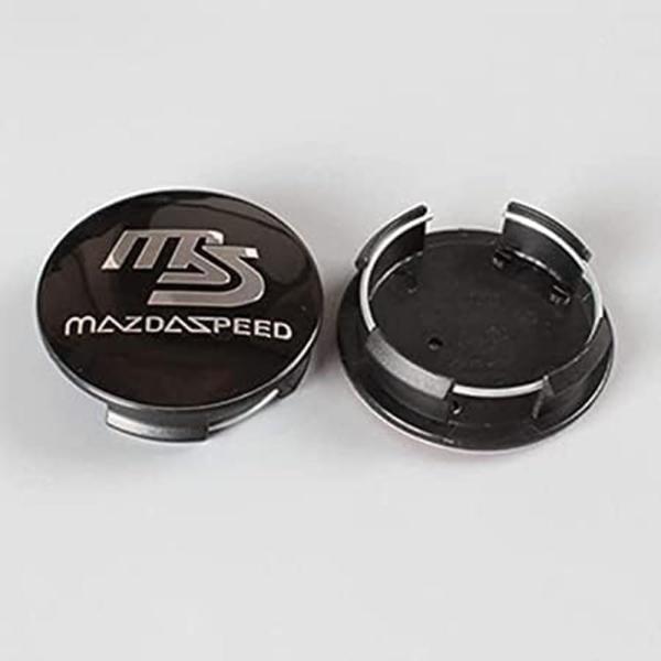 商品名:  DMSLGRFH 4 PCS Car Hubcaps for Mazda MazdaSpeed 56 mm,Wheel Center Caps Hub Covers Water Proof Hub Caps Center Cap...