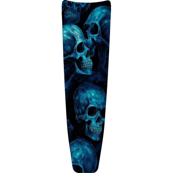 商品名:  Kustom Cycle Parts Blue Skulls Plastic Dash Panel Console Insert! Compatible with 2024+ Harley Davidson Street Gli...