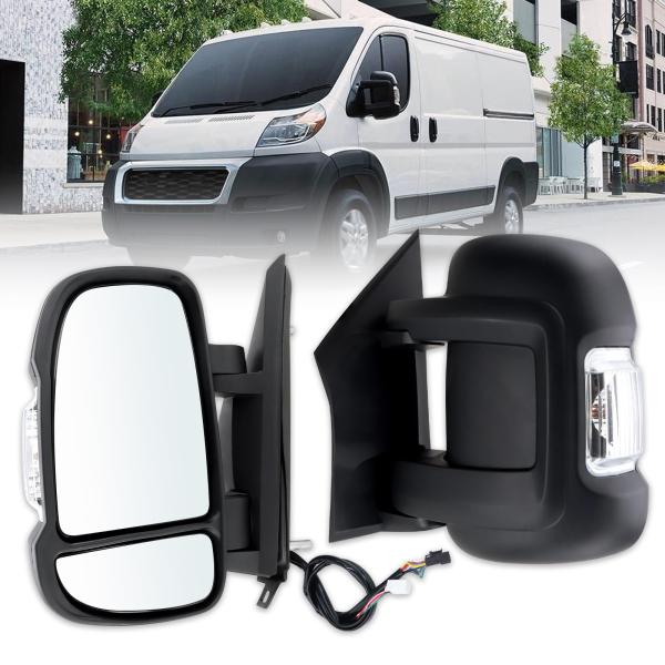 商品名:  Lqito Left Driver Side Door Mirror Compatible With 2014-2024 Ram Promaster 1500 2500 3500 With Power Glass Power F...