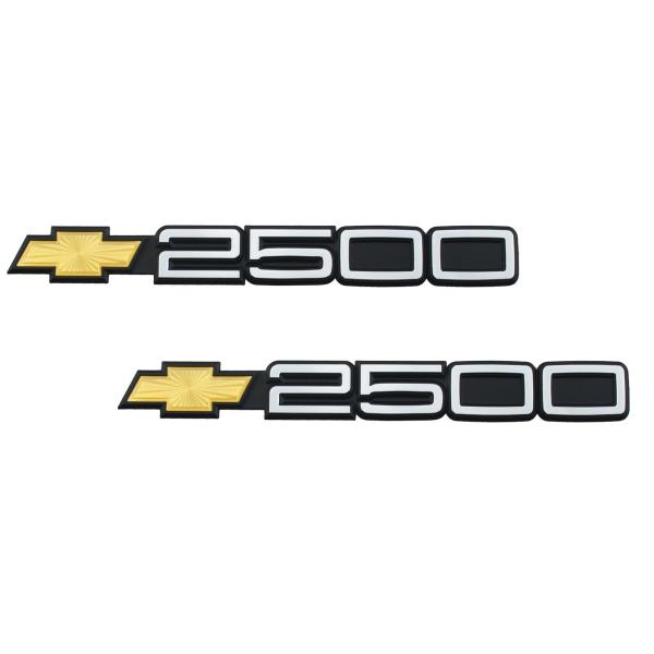 商品名:  Pair Set 1999-2006 Bowtie 2500 Emblems Door 3D Badge Nameplate Replacement for Silverado Tahoe Suburban 15551234 (...