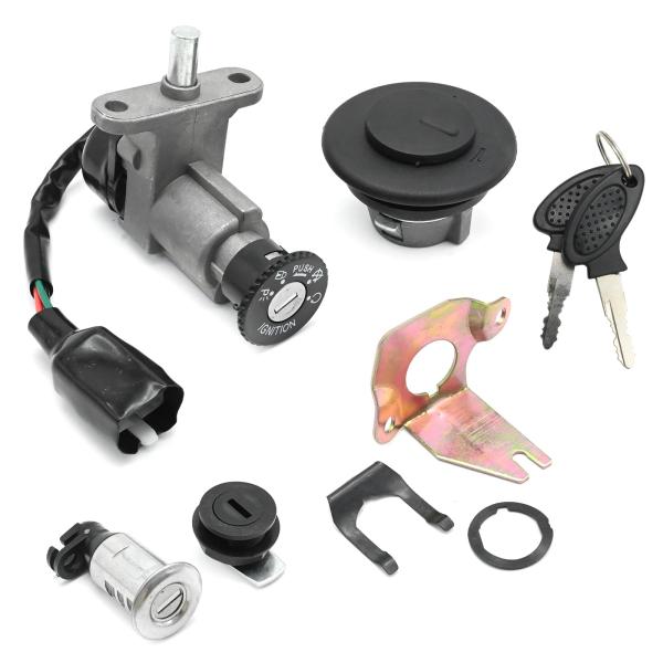 商品名:  Newnessai Ignition Switch Lock Cylinder with Key Kit, Ignition Starter Switch Replacement for Most GY6 49cc 50cc C...