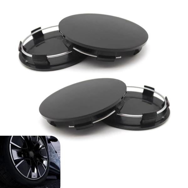 商品名:  Sephile 4 PCS Car Wheel Center Hub Cover, Snap-On Plastic Hub Center Hub Caps, OD 2.36" x ID 2.2" Wheel Hub Modifi...