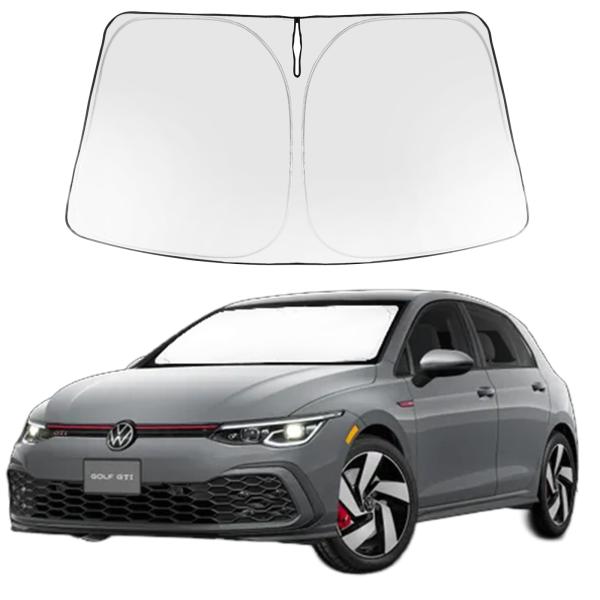 商品名:  Proadsy 2025 Upgrade Windshield Sun Shade Custom Fit Volkswagen Golf GTI 2025 2024 2023 2022 Foldable Front Sunsha...