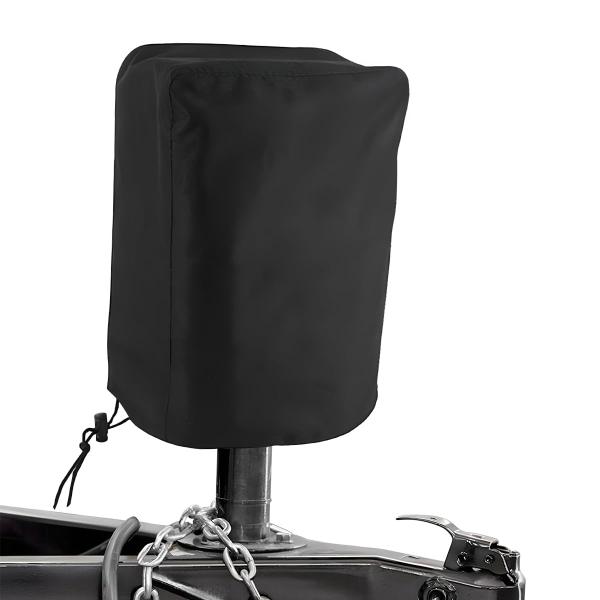 商品名: Suvnie (スヴニー) 電動ジャッキカバー 防風タントレーラージャック 保護カバー Dリング付き ユニバーサルヘビーデューティージャックプロテクター 屋外RVパーツ用 外装カーアクセサリー (ブラック) Suvnie Elec...