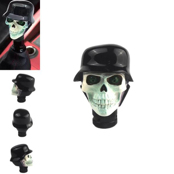 商品名:  HFLWYWD Skull Shift Knob,Universal Car Skull Gear Shift Knob,Skeleton Shifter Handle Car Racing Gear Lever Stick P...