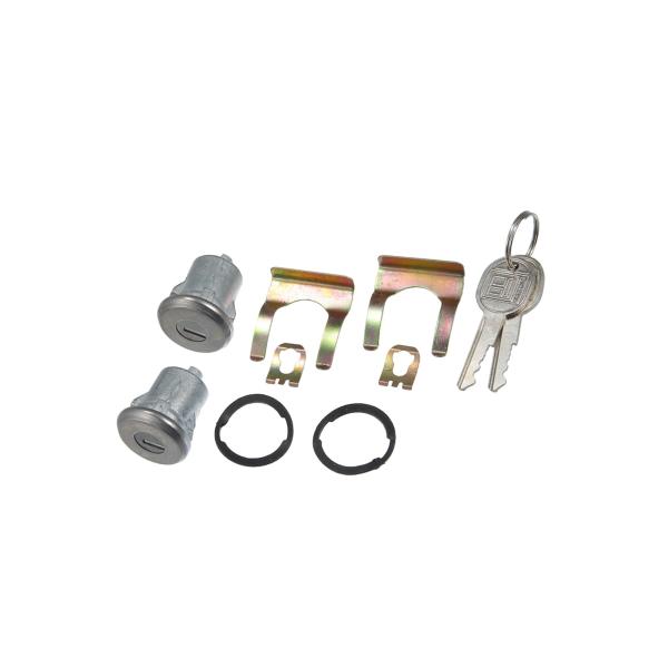 商品名:  Partuto 1 Set 5070006 DL15802 Car Door Lock Cylinder W/Keys for Chevy Truck C10 C20 C30 1965-1987 for Chevy Camaro...