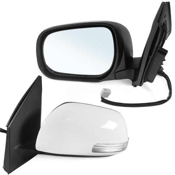 商品名:  Paderson Left Driver Side Mirror Assembly Fits 2009 2010 2011 2012 Toyota Rav4 with Power Glass Heated Turn Signal...