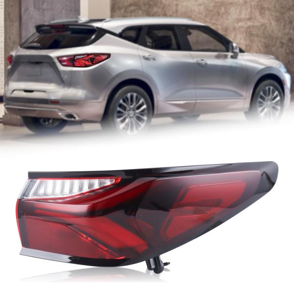 商品名:  Duolctrams LED Tail Light Rear Lamp Assembly Compatible with 2019-2022 Chevy Blazer Right Passenger Side 84587612 ...
