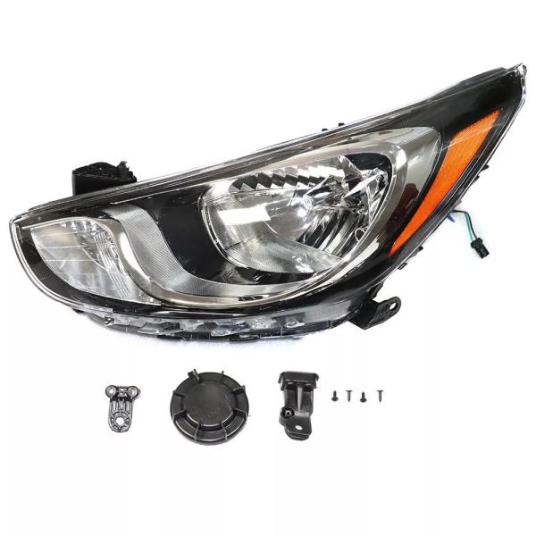 商品名:  Ringmaster Headlight Headlamp Assembly Halogen Headlight Front Head Lamp Replacement For 2012 2013 2014 Hyundai Ac...