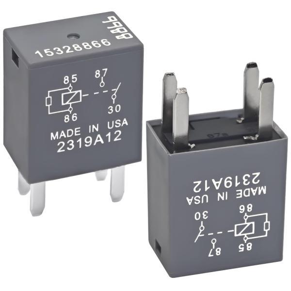 商品名:  15328866 Automotive Relay (Pack of 2), 12VDC 20A 4 Terminal Multi-Use Relay 8385, 4-Pin High Power Relay - Compati...