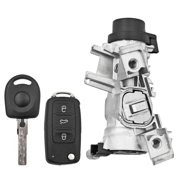 商品名:  ShareZem 1K0905851B Ignition Switch Lock Assembly with Intelligent Key Shell for Audi Q3 2015-2018, for VW EOS 201...