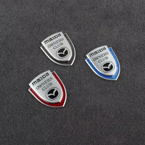 商品名:  WshhUO Car Emblems for Mazda MX-5 2015-2023,Emblem Sticker Self Decorative Logo Badge Decal Front Bonnet Trunk Adh...
