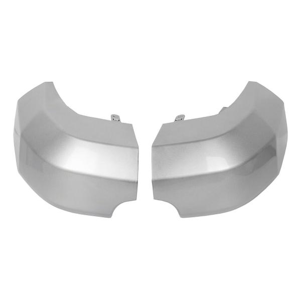商品名:  Ulsrkell 2pcs Bumper Face Bar End Cap Cover Extension Rear Left Driver Side Polypropylene Silver Painted Set for T...