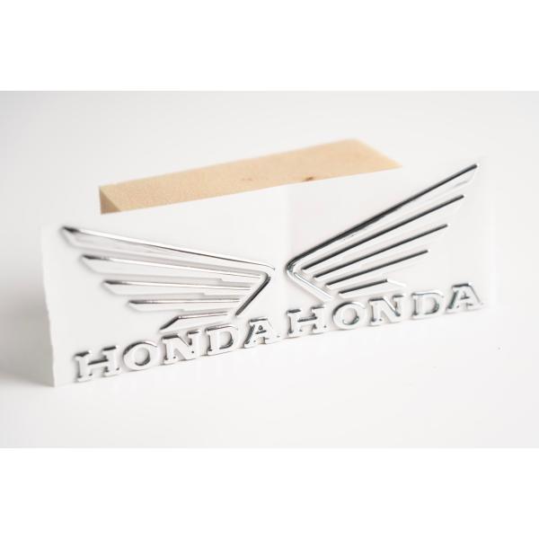 商品名:  MyLohas 3D Raised HD Wing Emblem Logo Sticker Badge Decals Letters Decorations Compatible for Honda with Strong Ad...