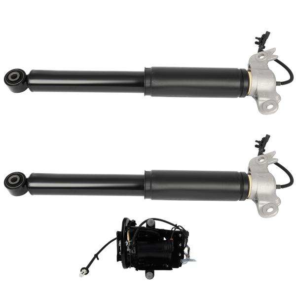 商品名:  SCITOO 2Pcs Rear Air Suspension Shocks Absorber Struts and 1Pcs Air Suspension Compressor Pump Fit for Cadillac fo...