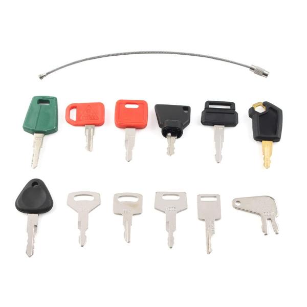 商品名:  SIKUAI Heavy Equipment 12PCS Ignition Switch Lock Keys, Heavy Equipment Construction Ignition Key Replacement for ...