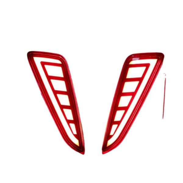 商品名:  Car Flashing 1 Set, LED Reflector Lamp Rear Fog Lamp Rear Bumper Brake Light，Compatible With Toyota C-HR CHR 2016 ...