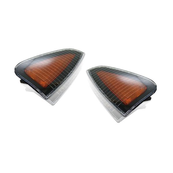 商品名:  Autoneril 2pc Side Marker Parking Turn Signal Corner Lights Pair Set ABS Housing Left Right Front 2006-2010 for Do...