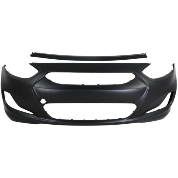 商品名:  Ulsrkell Set of 2 Bumper Covers Fascias Front for for Accent GLS 2012-2013 &amp; GL/GS/L/SE 2012-2014 Pair Primed ...