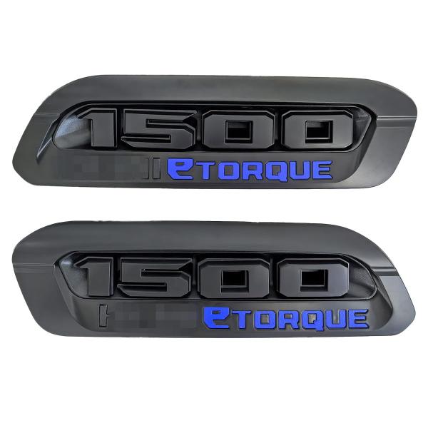 商品名:  2pack OEM 1500 Etorque Exterior Badges Emblems Left Right Side Badges Hood 3D ABS Compatible with fits 1500 683098...