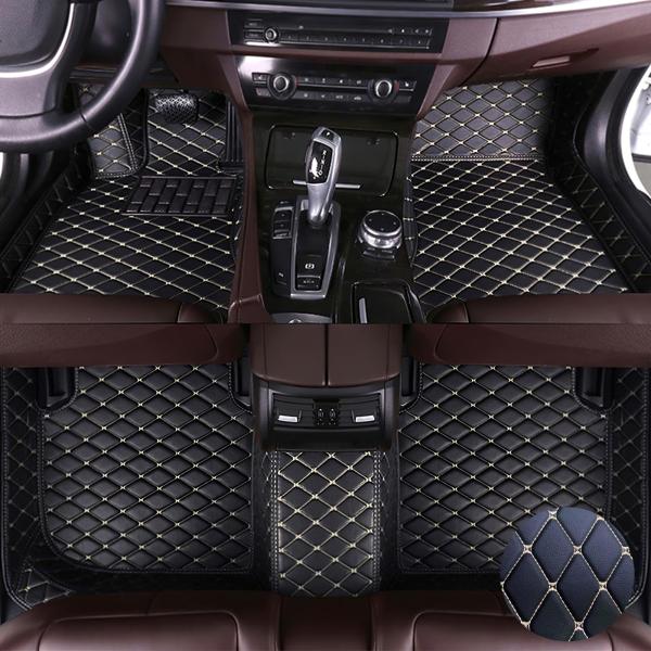 商品名:  Floor Mats for Hyundai Tuscon 5Seats 2006-2009, Anti-Slip &amp; Dirt-Resistant Floor Mat Set, All-Weather Protecti...