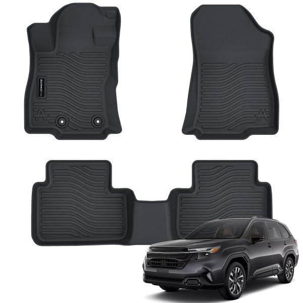 商品名:  Auxko All Weather Floor Mats Fits for Subaru Forester 2025 TPE Liners Accessory for Subaru Forester 2025 All Seaso...
