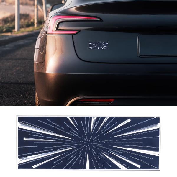 商品名: タイムスペース トンネル エンブレム バッジ ステッカー Tesla Model 3 Y X S サイバートラック セミロードスター用 パフォーマンスエディション 滑稽なデカール Tesla車後部トランクブーツ蓋 外装装飾アクセサ...