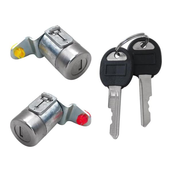 商品名:  Gxcdizx DL1539 / DL19B / D528A / 2DLK4 Door Lock Cylinder Kit w/Keys Replacement for GMC C2500 for Suburban 1995-1...