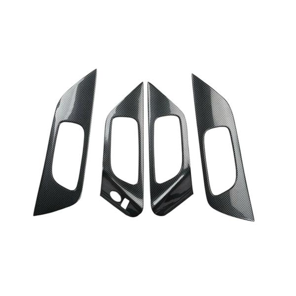 商品名:  for Nissan Altima Teana 2013-2018, ABS Carbon Fiber Style Interior Inner Door Handle Cover Trim Panel Strip Decora...