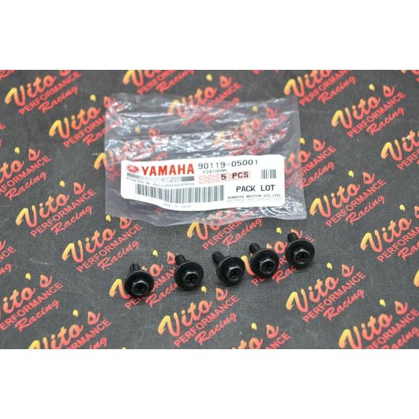 商品名:  5 x Clutch Spring Bolts Screw + Washer fits Yamaha Blaster OEM Genuine Factoryブランド: Vito's Performance Products商品番...