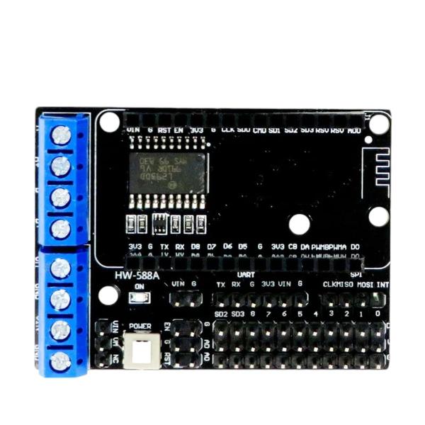 商品名:  L293D for ESP8266 ESP-12E High Power H-Bridge Module for Wirelets WF NodeMcu Motor Driver Shield Board for WF V3 C...