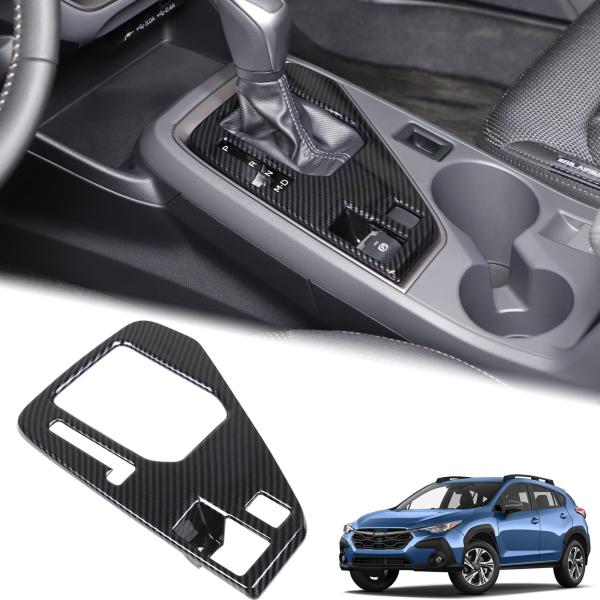 商品名:  Aunginsy Central Control Gear Shift Panel Trim Cover Compatible with Subaru Crosstrek GU 2023-2025 Car Gear Shifte...