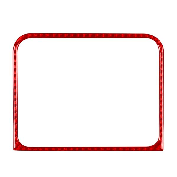 商品名:  Cnaloo12 1Pc Center Console Cover Trim GPS Navigation 8.4" Panel Interior Accessories Carbon Fiber+Epoxy Coating(S...