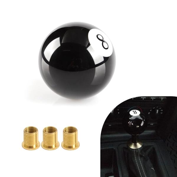商品名:  Vowbrew 1 PC Car 8 Modified Gear Knob, Round Personalized Gear Lever Knob with Adapter, Acrylic Smooth Feel Comfor...
