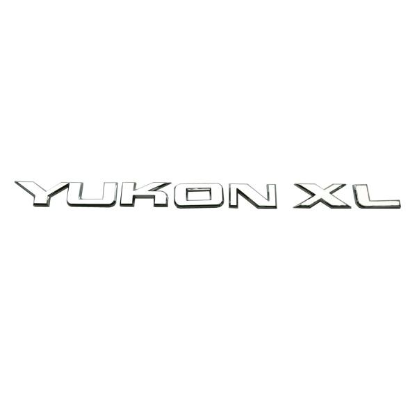 商品名: Yukon XL リフトゲート/ドアレターネームプレートエンブレム SUV HD バッジ スポーツ ユーコン用交換用 (クロム) x 1。 1x Yukon XL Liftgate/Door Letter Nameplate Em...