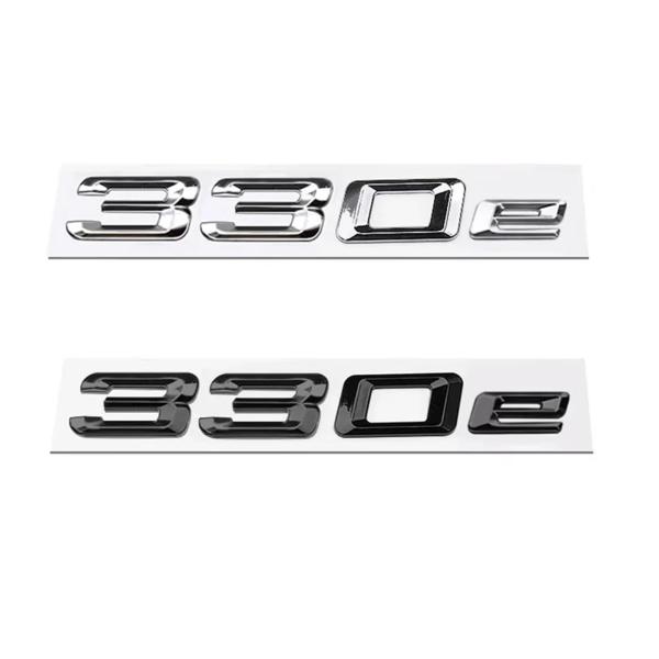 商品名:  Car Trunk Letters Logo Badge Emblem Sticker for 16e 318e 320e 323e 325e 330e 335e 530e E46 E90 E91 F30 F31 F34 G20...