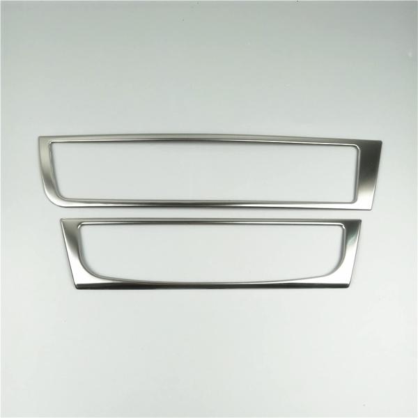 商品名:  Car Console Air Conditioner CD Panel Decoration Cover Trim 2pcs for Audi A6 C7 A7 2012-2018 Interior Stainless Ste...