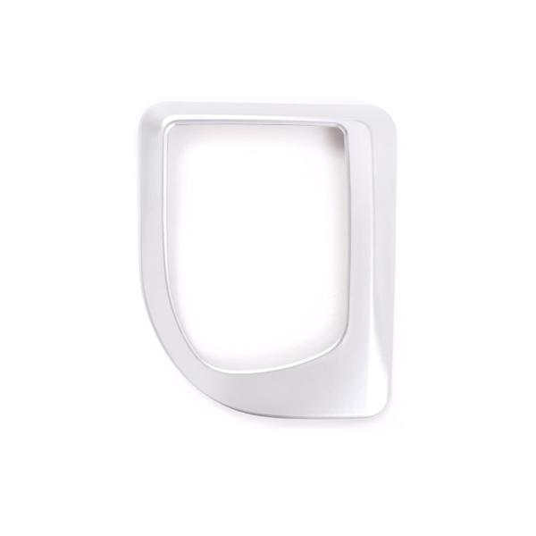 商品名:  LHD Car Center Console Gear Shift Panel Cover Trim ABS Chrome Carbon Fiber for BMW 5 Series E60 2004-2007 Interior...