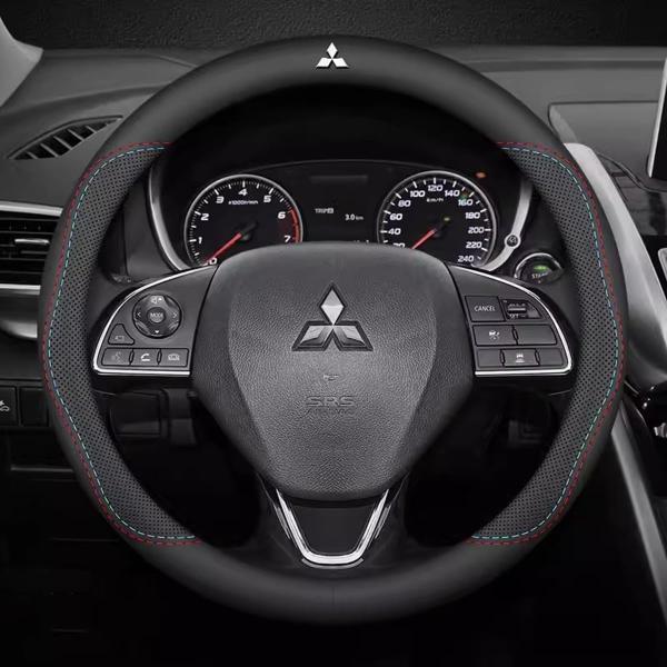 商品名:  LCMMZRQA Car Steering Wheel Cover for Mitsubishi Mirage ES/Le/Carbonite Edition/SE, Anti Slip Odorless Car Wheel C...