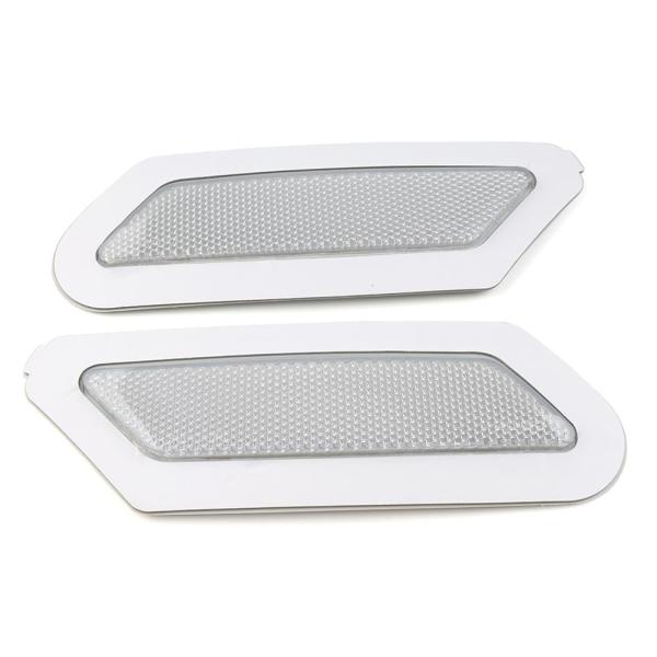 商品名:  BACAR White Front Bumper Reflector Indicator Side Marker Turn Signal Light Replacement For Audi Q5 SQ5 2018-2020ブラ...